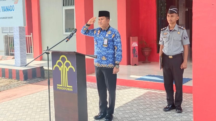 KaRupbasan Manado jadi Inspektur Upacara Peringatan Hari Sumpah Pemuda ...