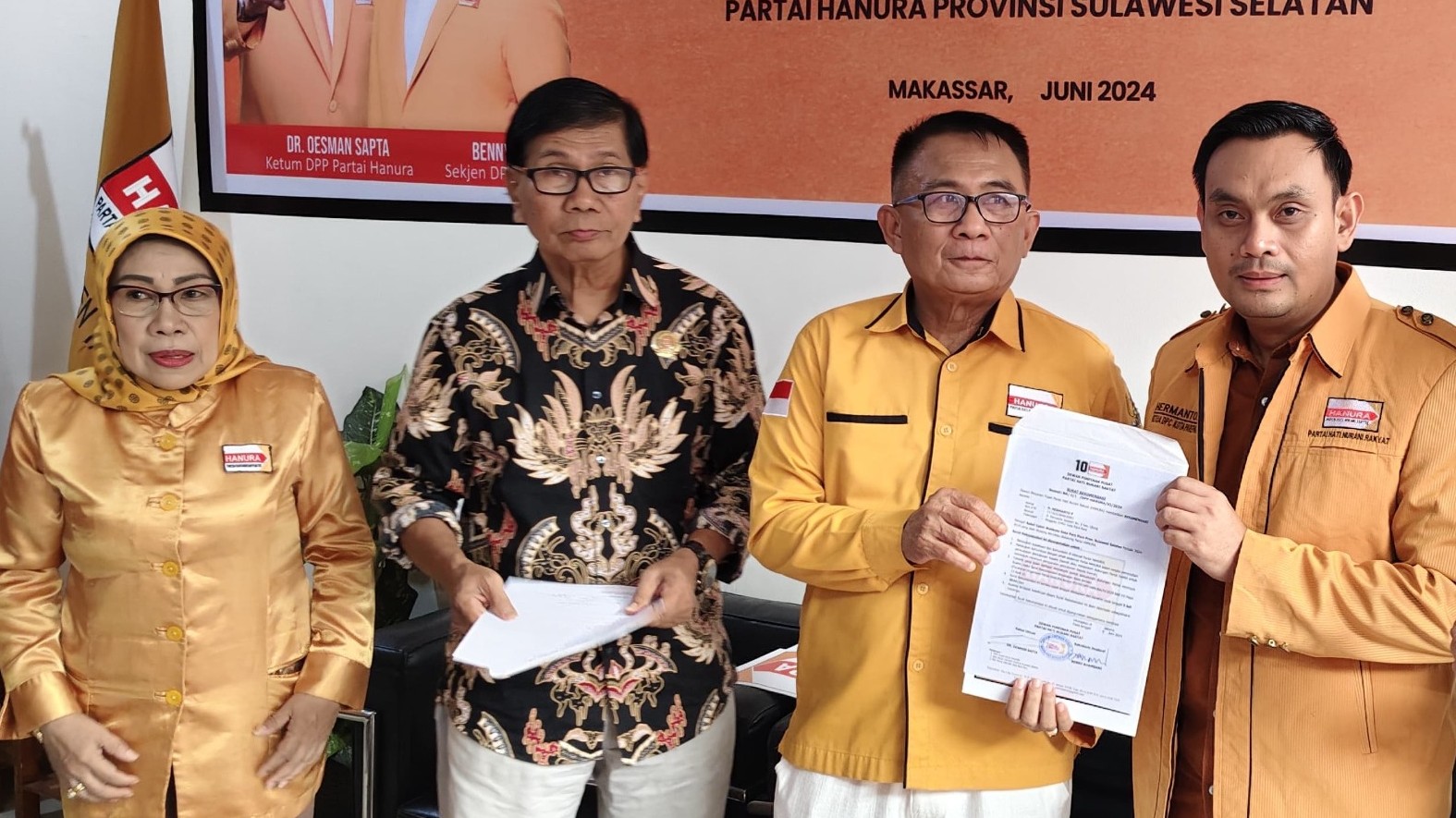 Hermanto Dapat Rekomendasi DPP Hanura, Siap Bertarung di Pilkada ...