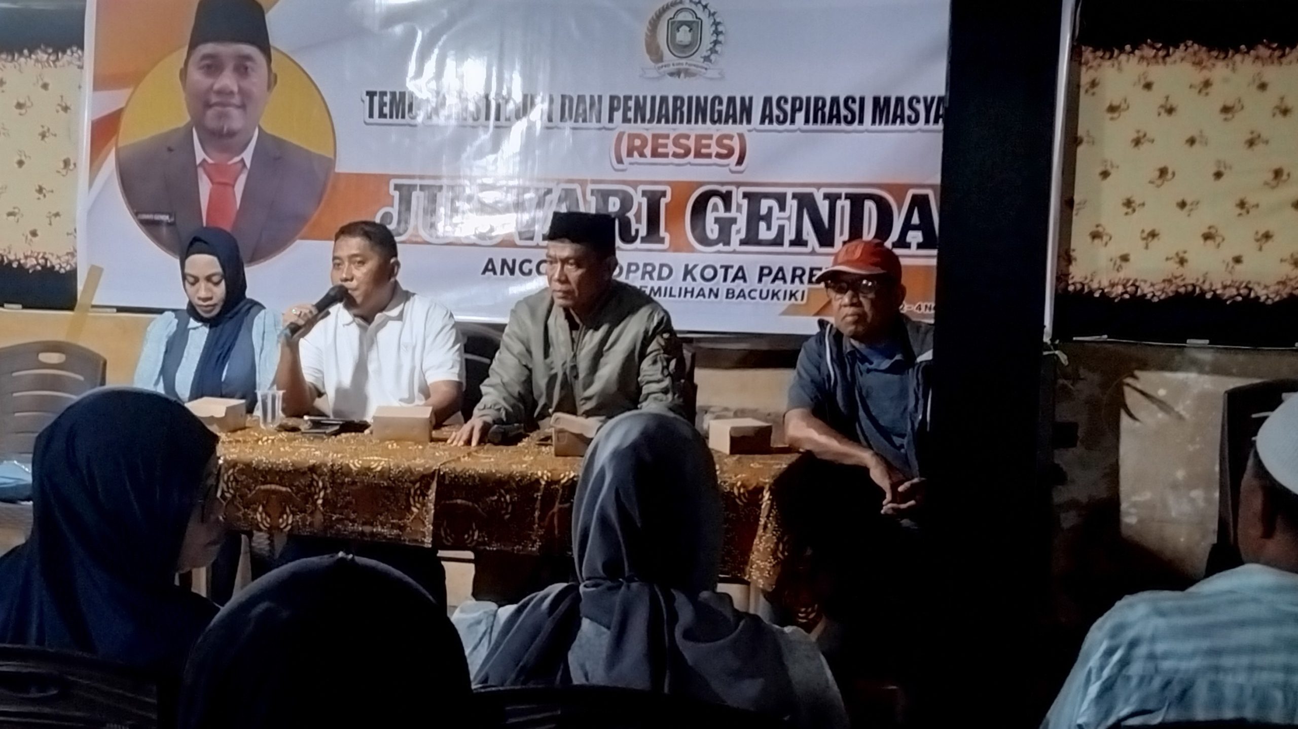 Anggota DPRD Parepare Jusvari Genda Siap Realisasikan Permintaan Warga Bacukiki Terkait ...