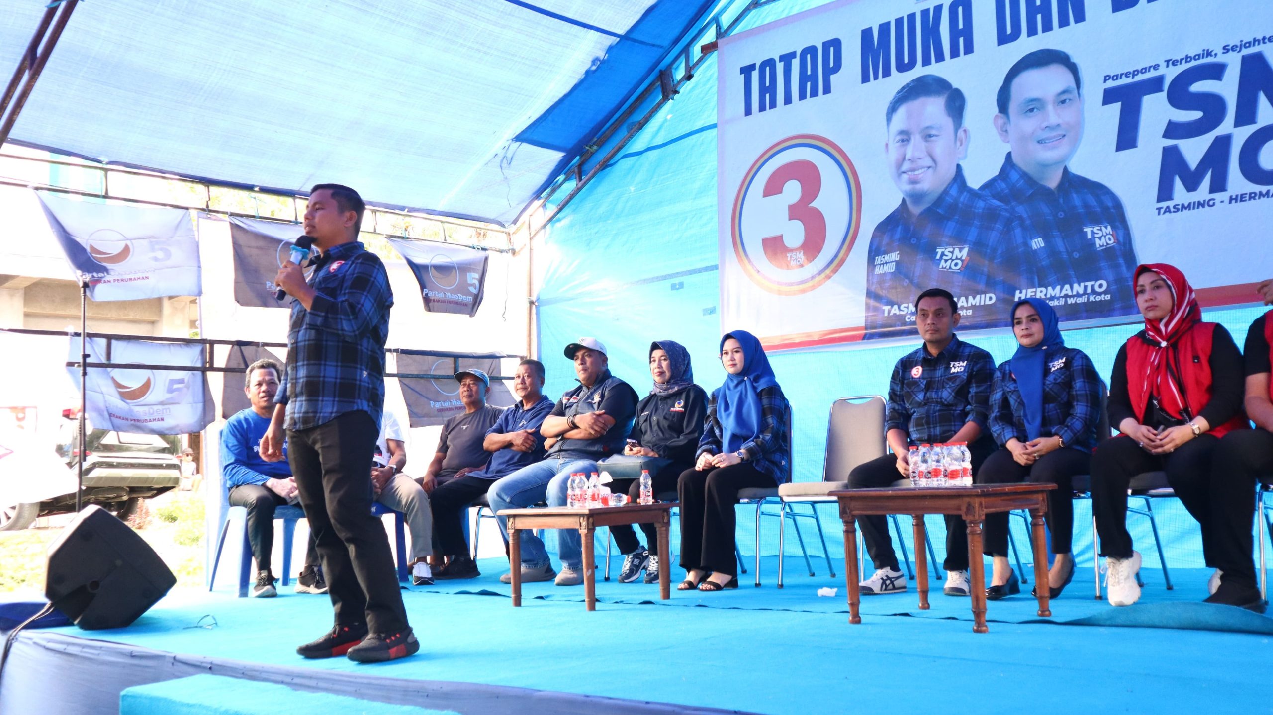 Di Bukit Harapan, Tasming-Hermanto Nyatakan Komitmen Buka Lapangan Kerja Bagi Generasi Muda ...