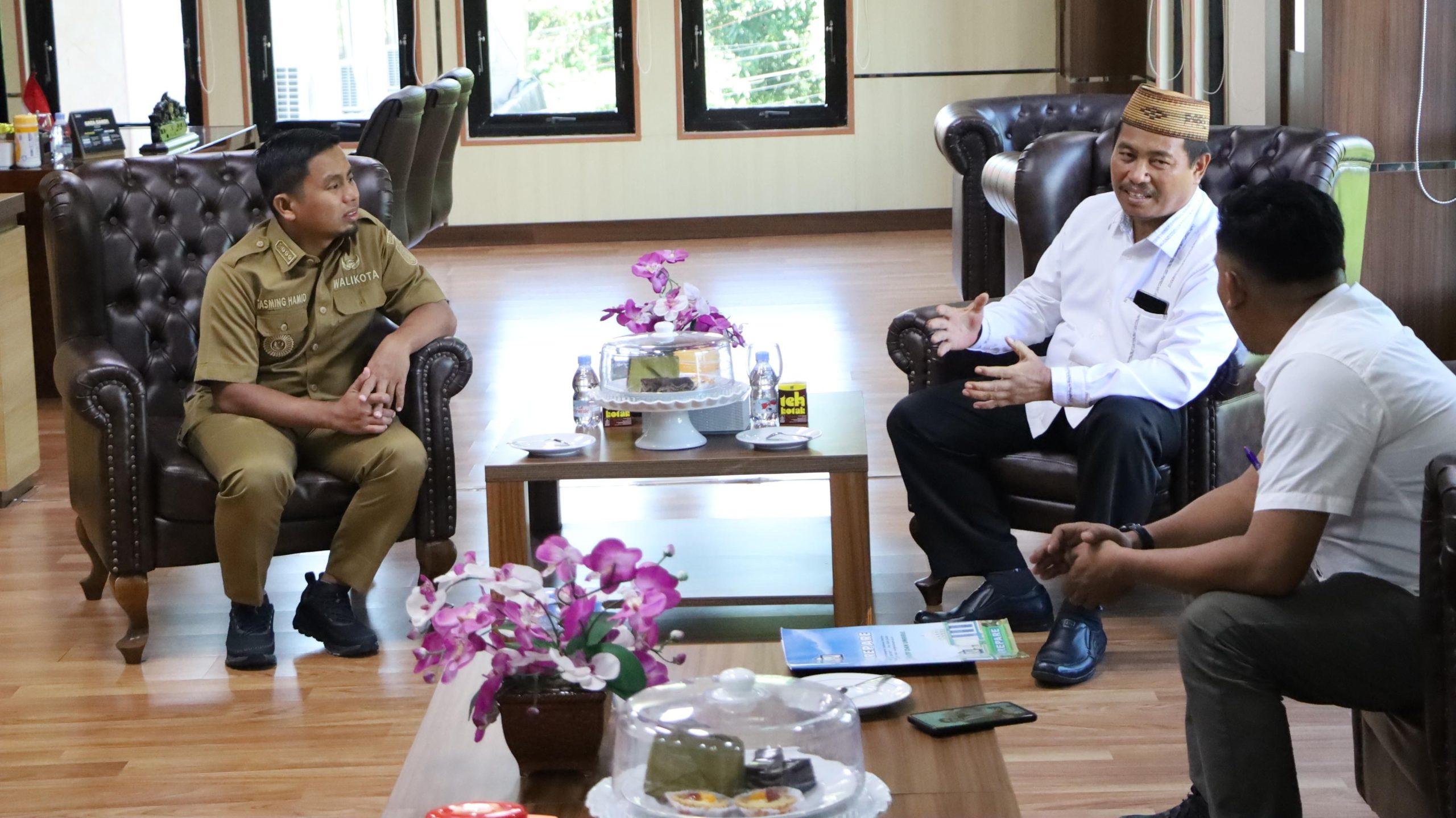 Silaturahmi Wali Kota Tasming Hamid dan Rektor IAIN Parepare Perkuat ...